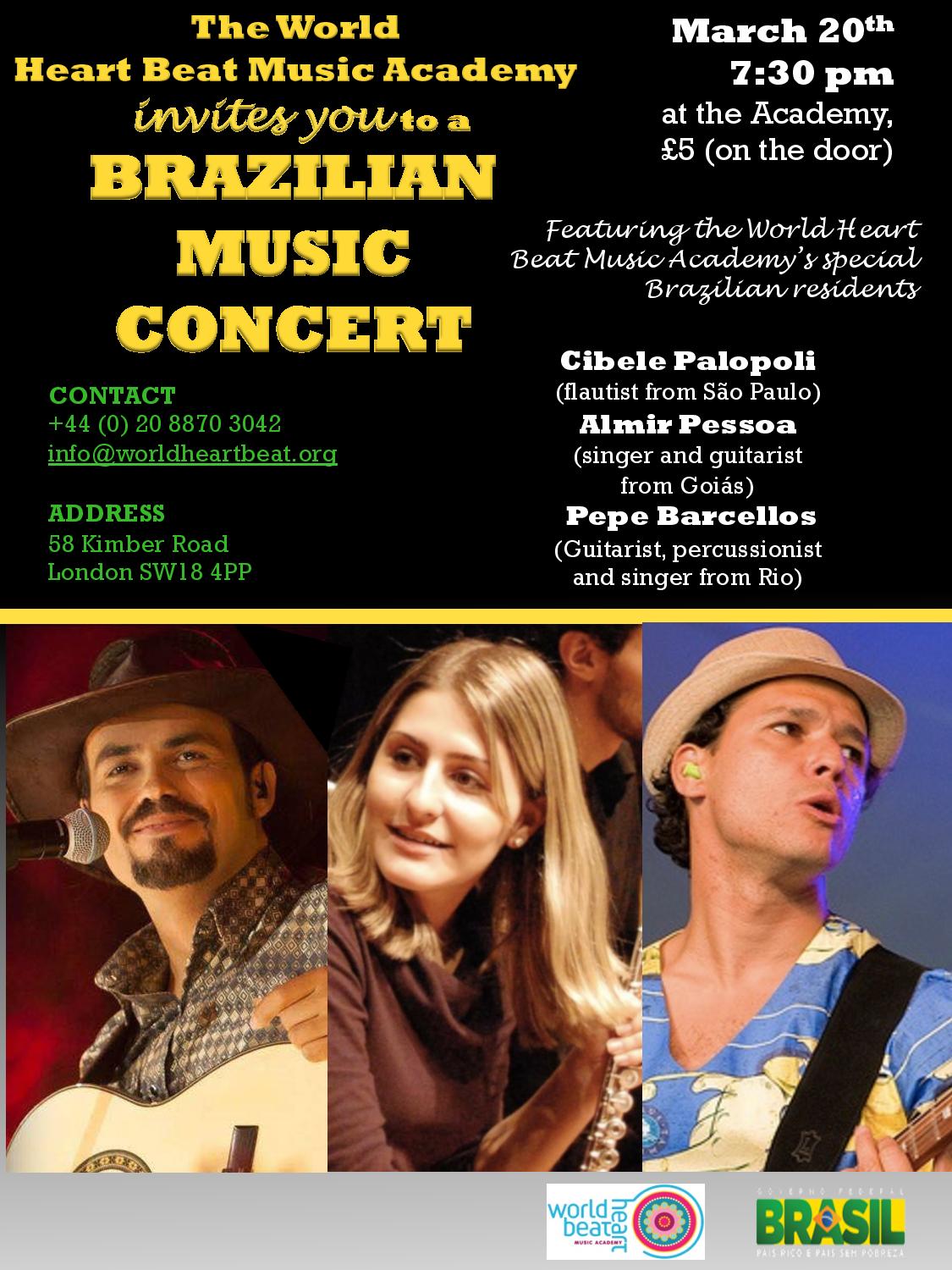 Brazilian Music and Culture Programme - World Heart Beat
