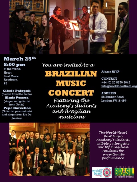 Brazilian Music and Culture Programme - World Heart Beat